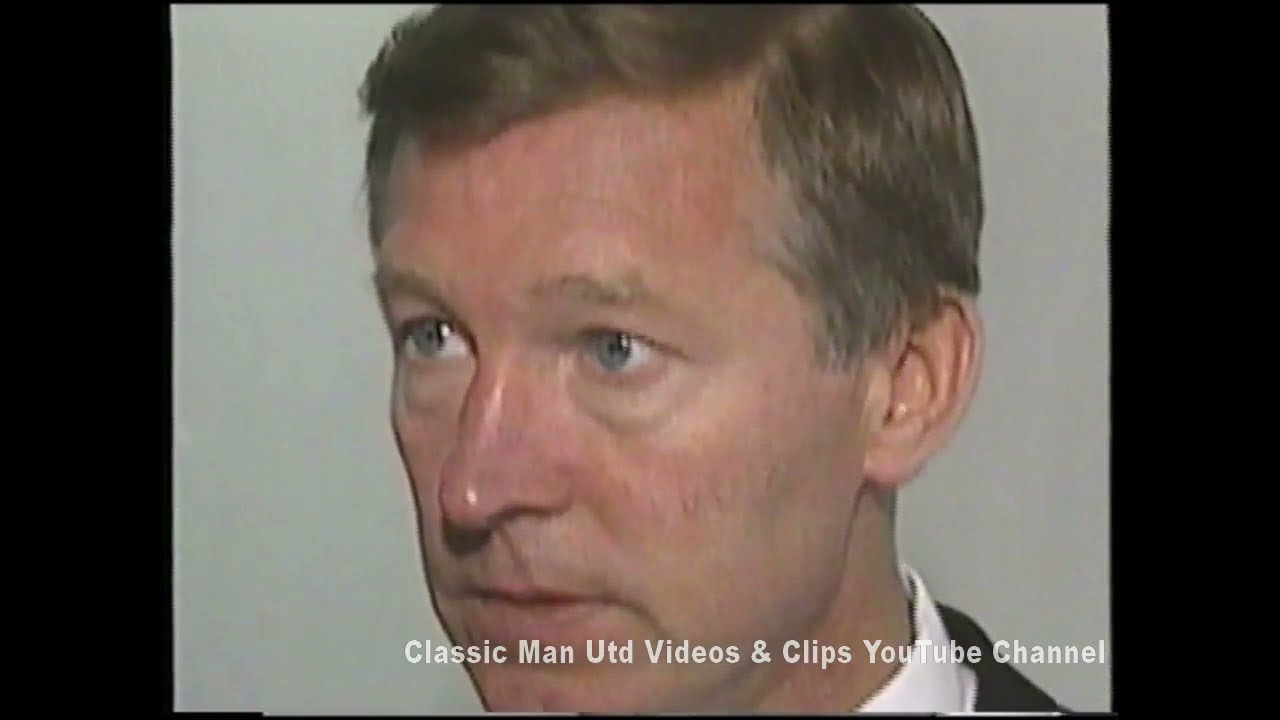 Alex Ferguson Interview 1989/90 - YouTube