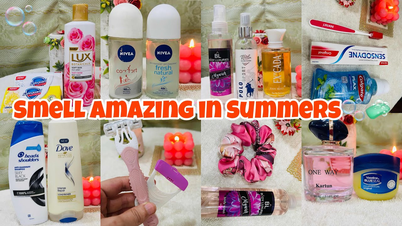 8 Secrets to Smell Amazing this Summer🌞 | Smell Good Feel Good 🫧 - YouTube