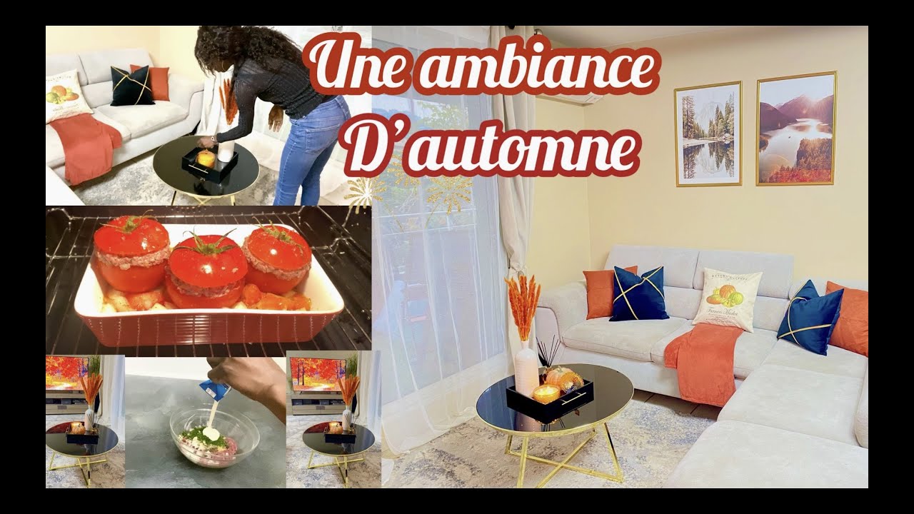🍁 UNE AMBIANCE AUTOMNALE 🍁 DECORATION ET RECETTE FACILE 🍂AUTOMNE 2O22 ...