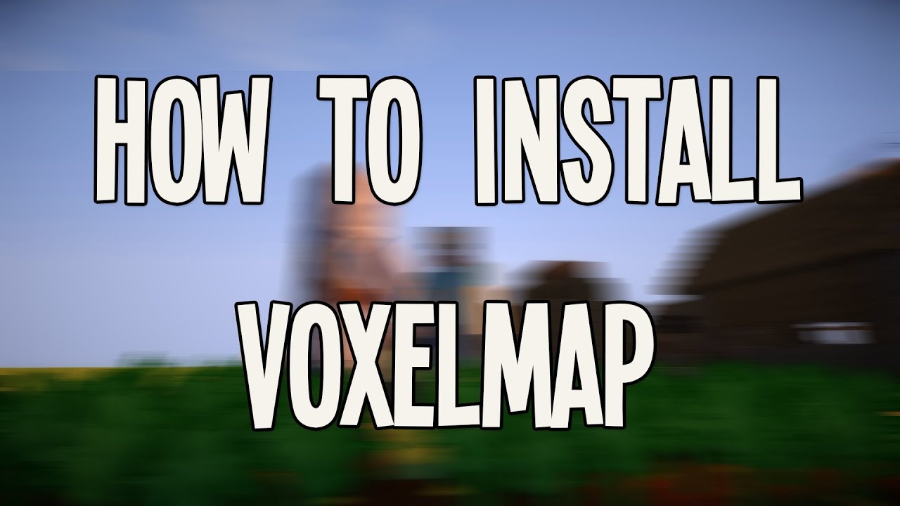How To Install Minecraft VoxelMap [1.8] - YouTube