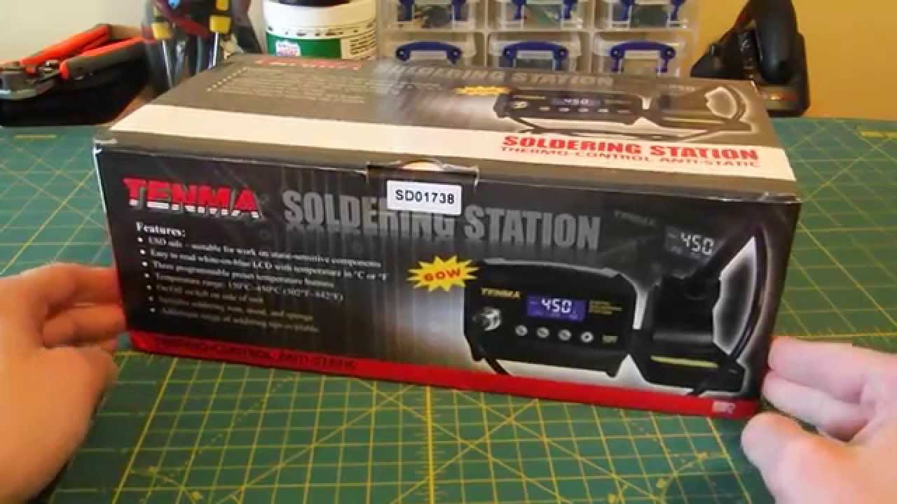 Unboxing #5 - Tenma Soldering Station - YouTube