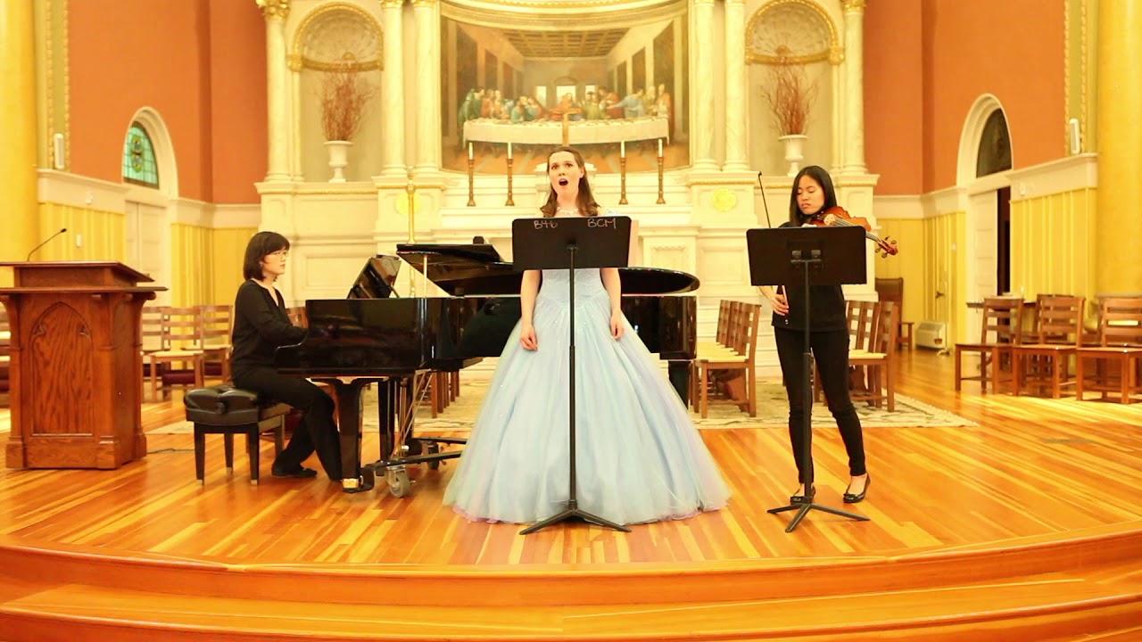 Allison Ritter sings Donizetti's J'aime trop pour être heureux - YouTube