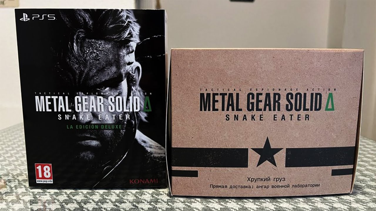 Metal Gear Solid Delta (Δ) | Unboxing Edición Deluxe Game: ¡¡Una ...