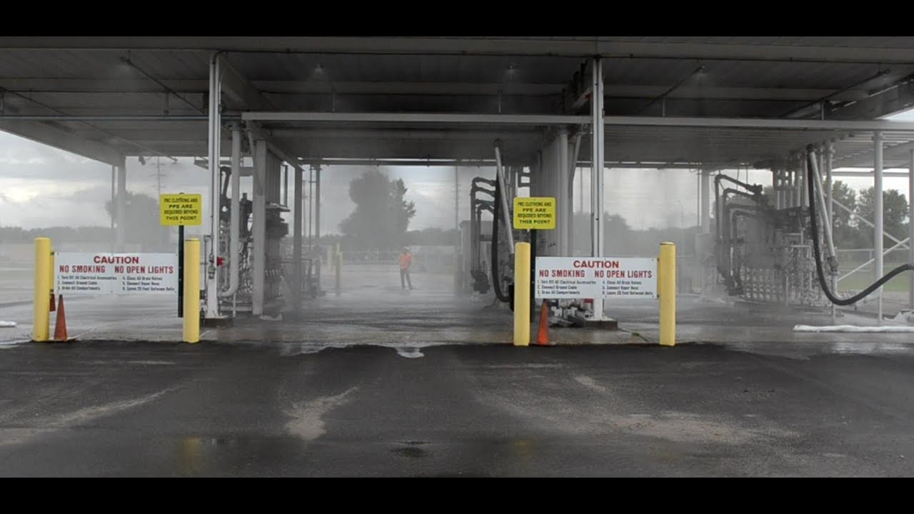 Industrial Foam AFFF Deluge System, discharge test, Kansas City Aegis ...