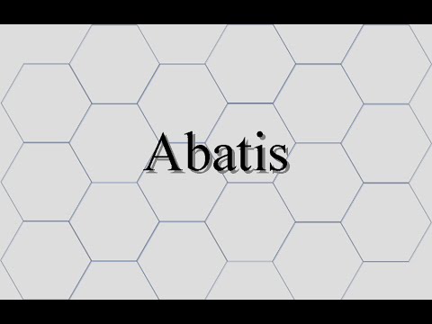 Abatis (how to pronounce). - YouTube