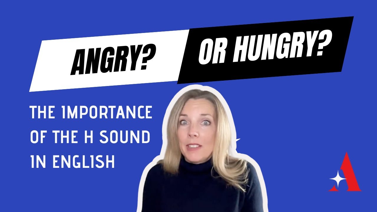 Hungry or Angry? How to hear the H sound in English - YouTube