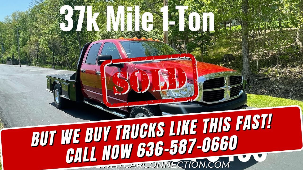 6.7 Dodge Ram 3500: 2007 Dodge Ram SLT 6.7 with 37k Miles - YouTube