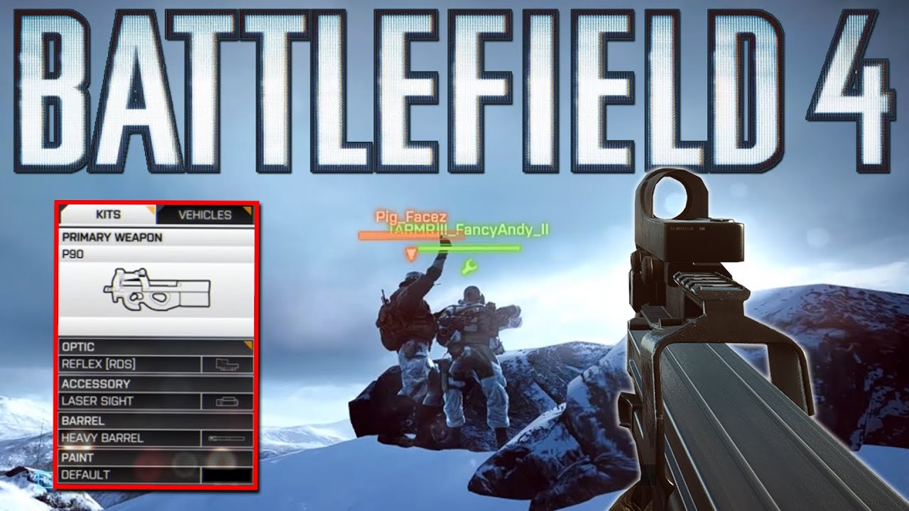 The P90 is better than you remember - Battlefield 4 - YouTube