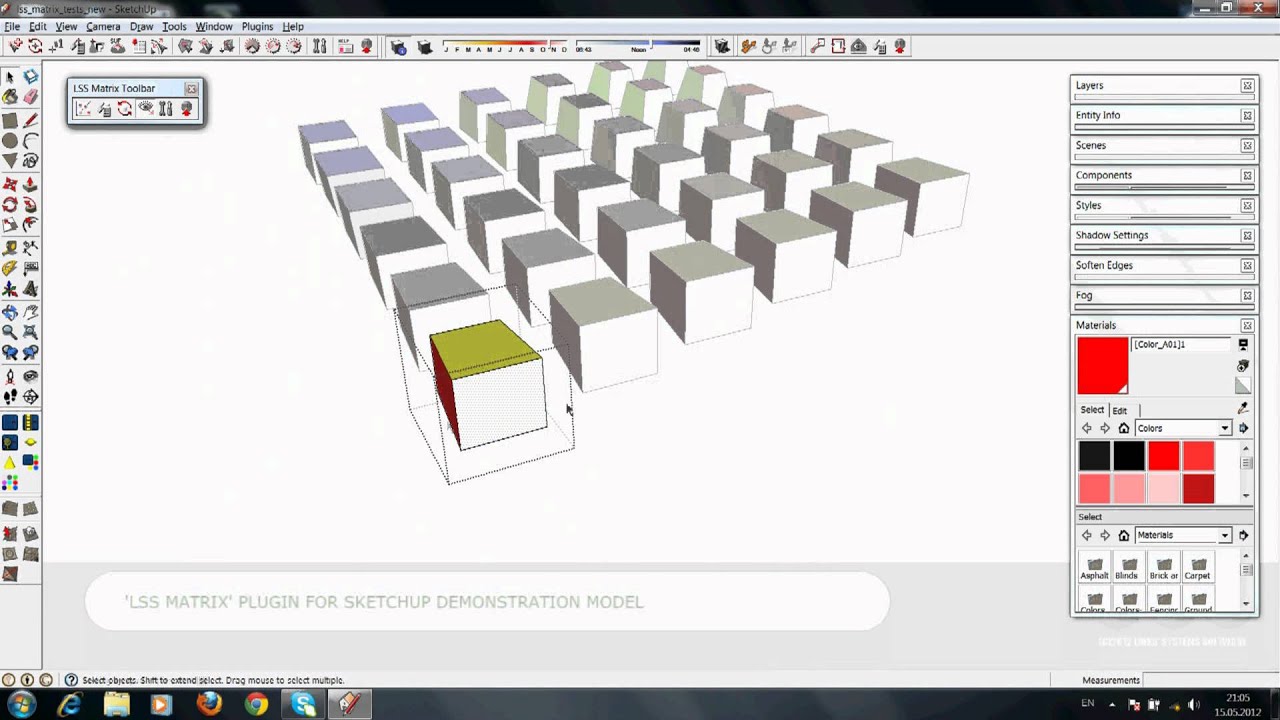 LSS Matrix ver 1.1 Demo - YouTube