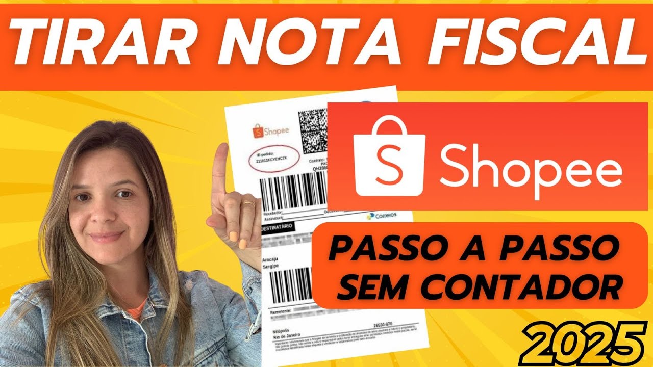 Como emitir nota fiscal na Shopee Passo a Passo! - YouTube