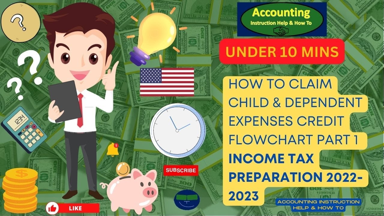 How to Claim Child & Dependent Expenses Credit Flowchart Part 1 Tax ...