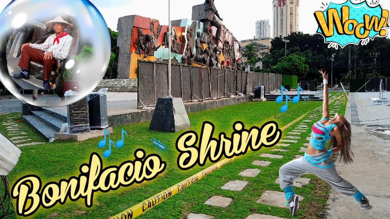 Bonifacio Shrine Dancing Fountain with Music Speakers na | Mayor Isko ...