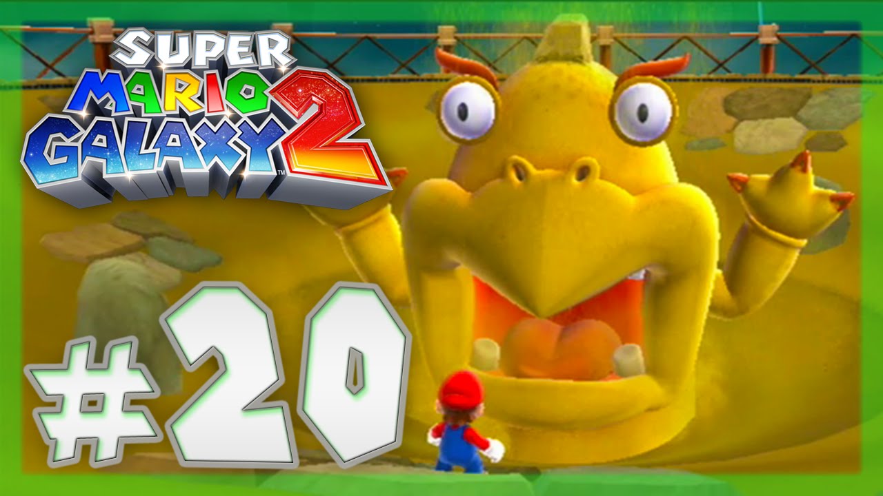Super Mario Galaxy 2: Episode 20 - Squizzard's Sandy Sinkhole - YouTube