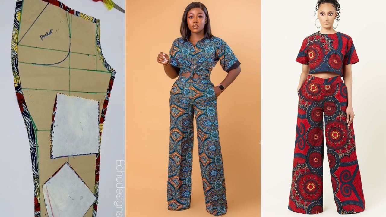 How to sew female trouser || trouser side pocket tutorial || slant side ...