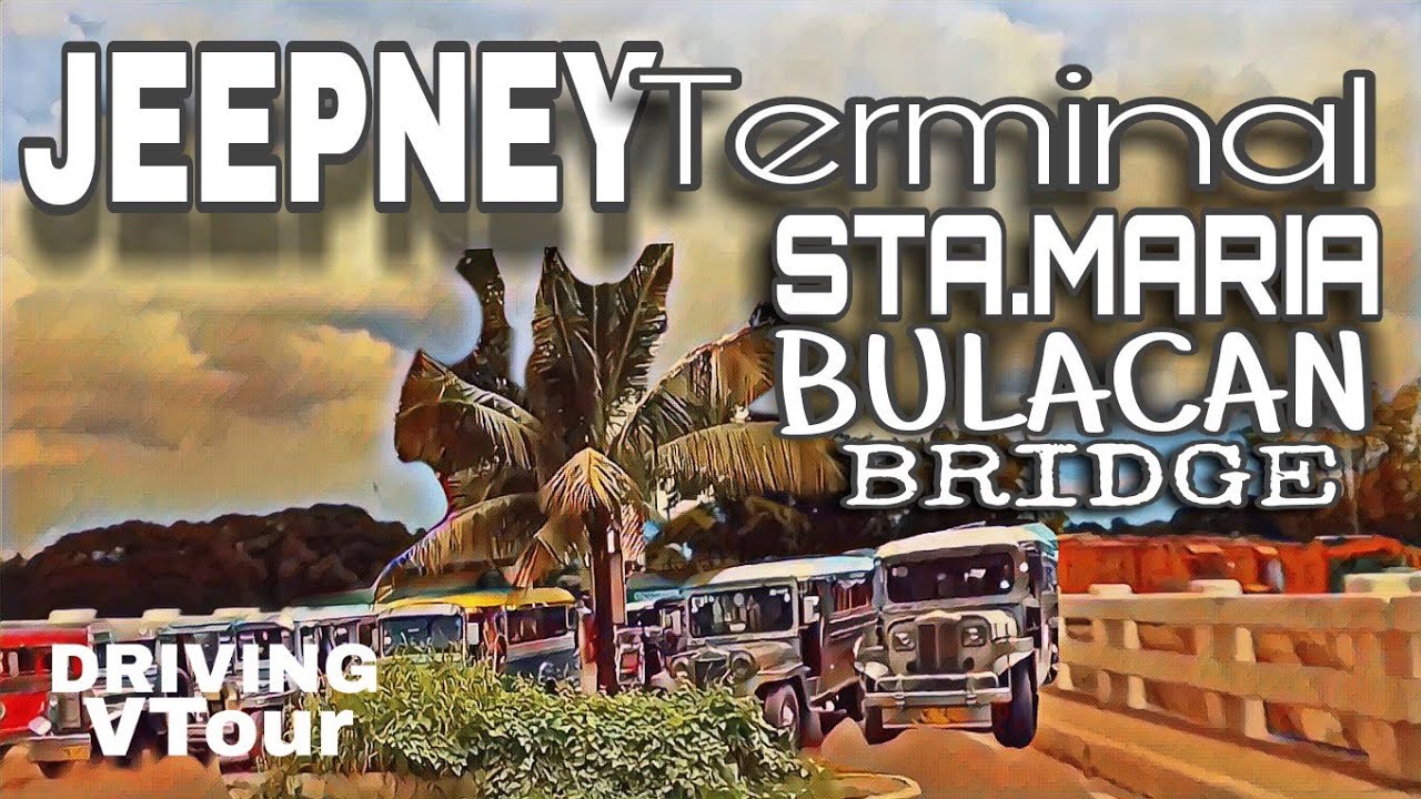 JEEPNEY TERMINAL Sta.Maria bridge - YouTube