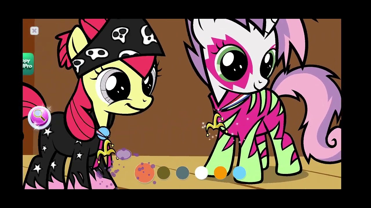 My Little Pony: Color By Magic Gameplay#74 - YouTube