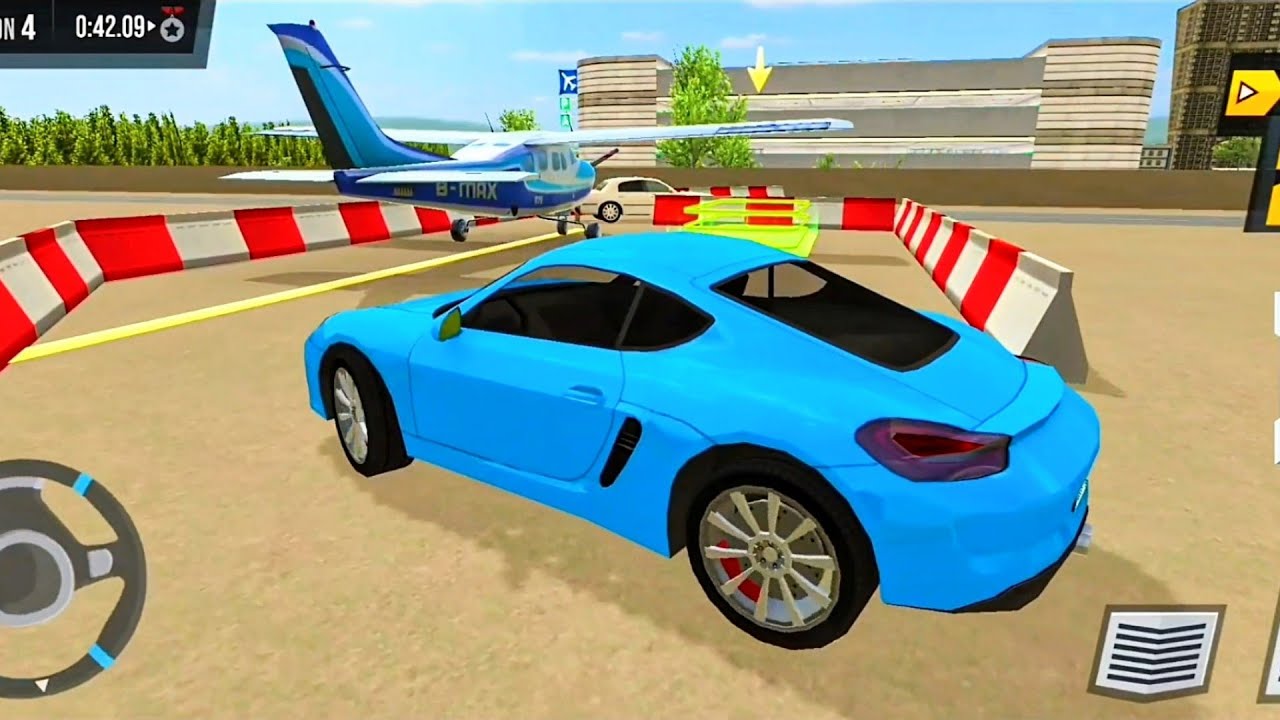 Porsche Cayman Car Driving Simulator - Multi Level Parking 5: Airport ...