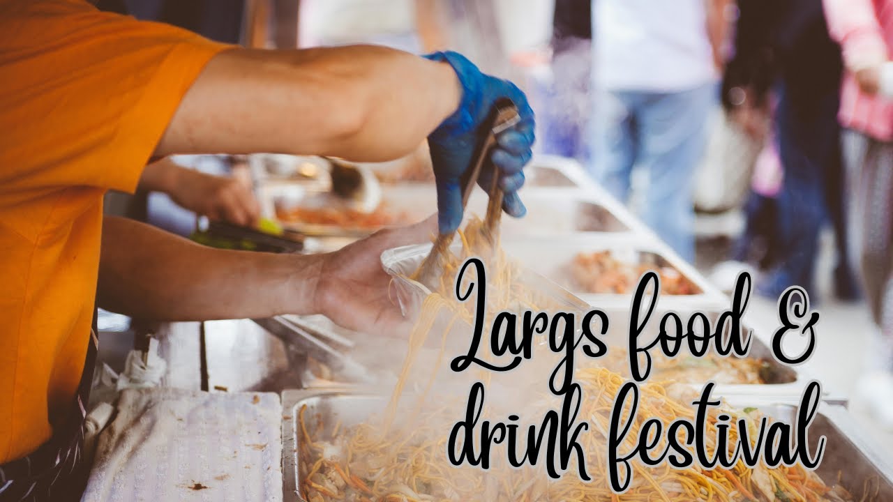 We visit the Largs Food & Drink Festival & have a ride on the funfair ...