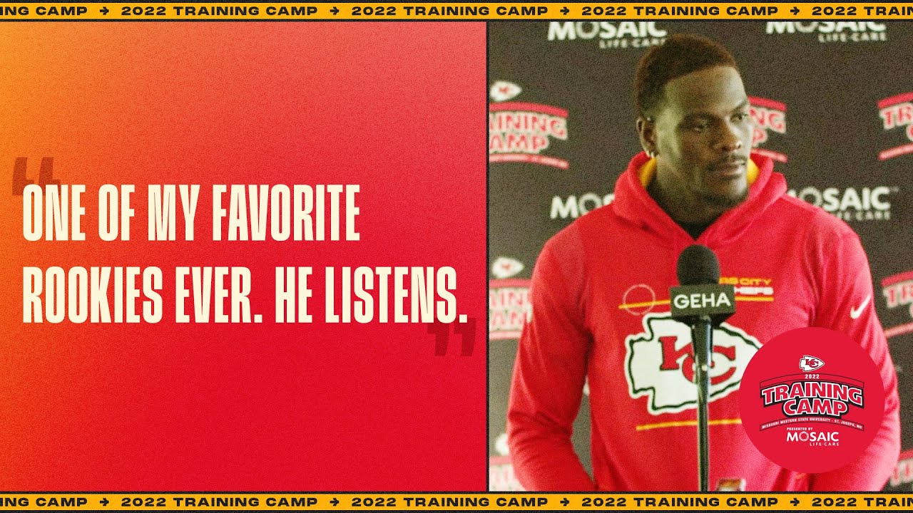 Frank Clark: “One of my favorite rookies ever. He listens.” | Press ...