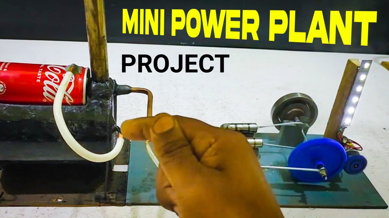 Steam Engine Generator Homemade | Free Energy | How To Make Steam ...