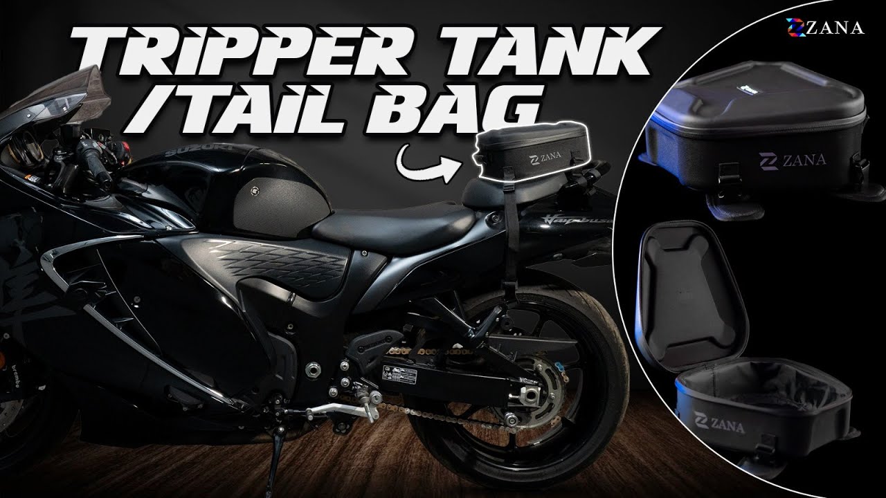 Introducing the Zana tripper tank/tail bag for all motorcycles ...