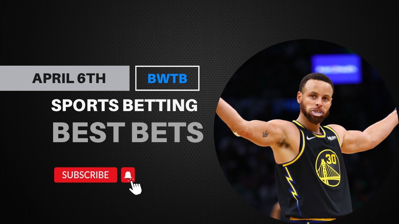Our 2 Best Bets Sunday April 6th Members Only! - YouTube