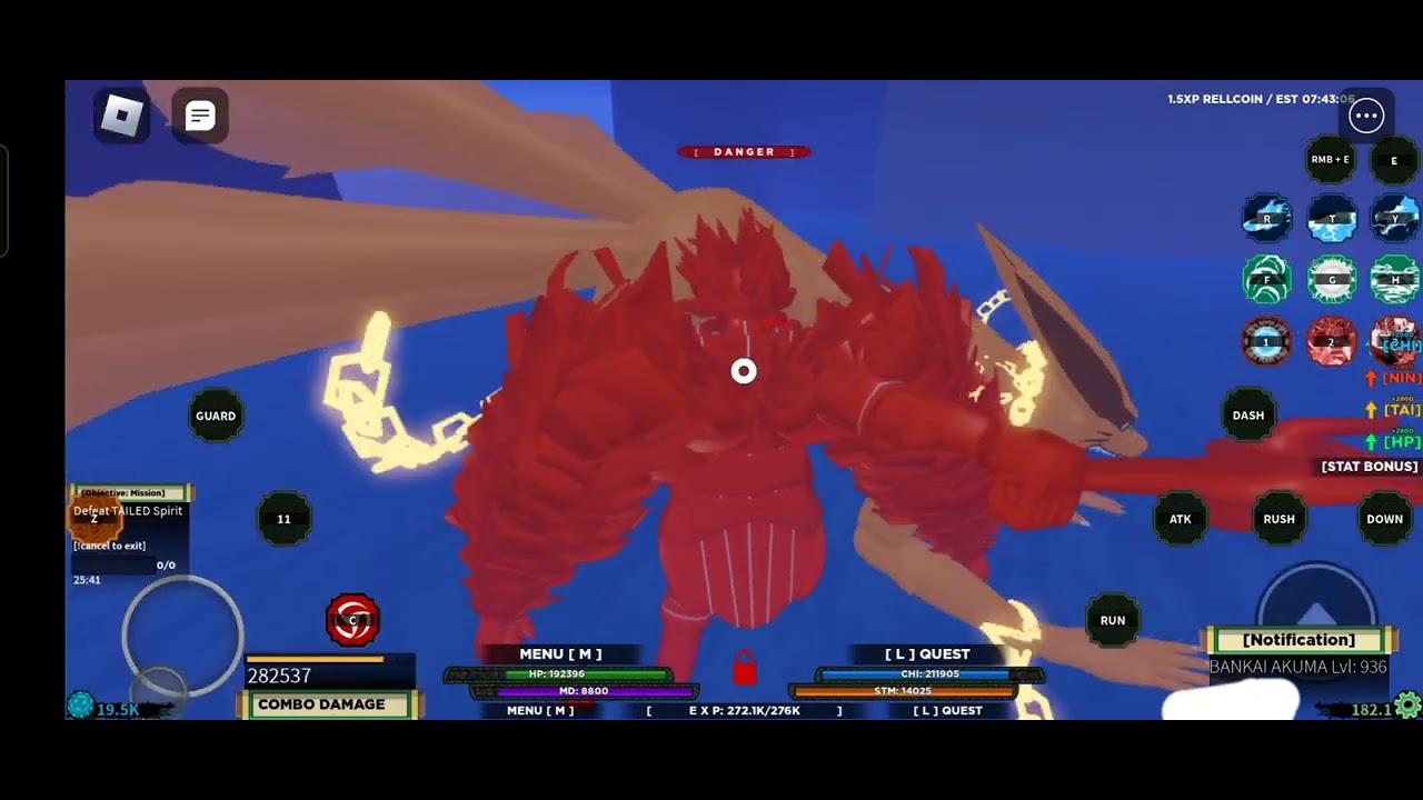 Shindo life kor tailed spirit - YouTube