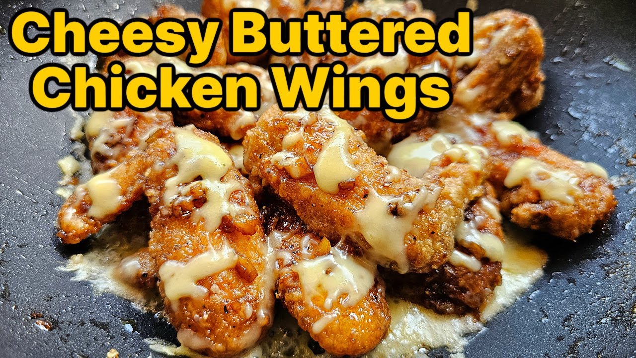 Crispy Buttered Chicken Wings Recipe | Easy & Delicious Appetizer - YouTube