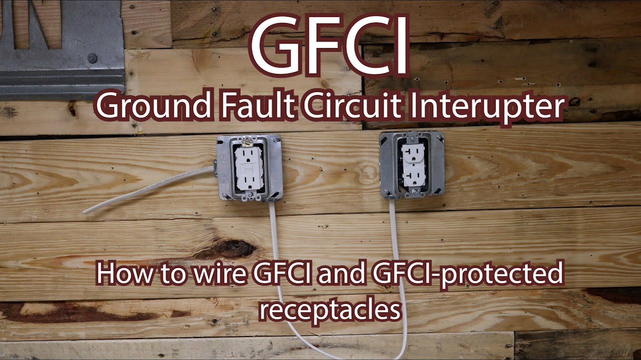 GFCI - EVERY way to wire a GFCI - YouTube