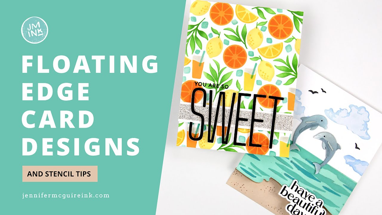 Floating Edge Card Designs [Video Hop + Giveaway!] - YouTube