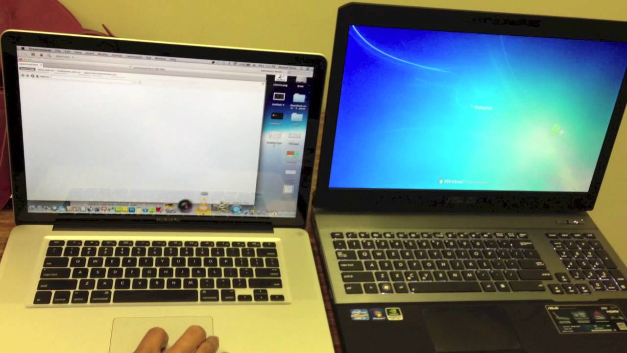MacBook Pro vs Asus G75 - YouTube