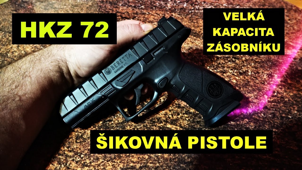 🔥HKZ 72🔥 - Recenze pistole Beretta APX - YouTube