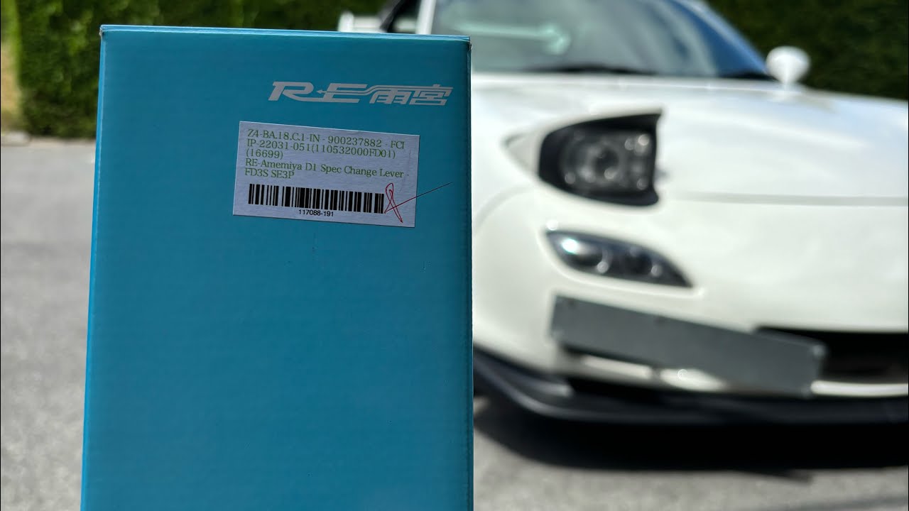 Short shifter install on the RX-7 FD - YouTube