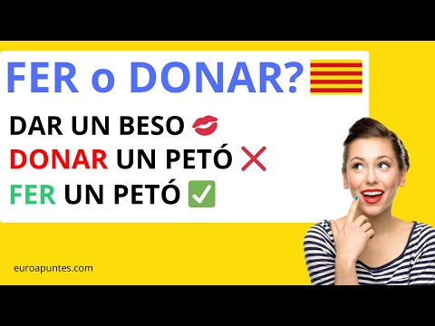 ¿FER o DONAR? 🧠 El error del 90% con estos VERBOS en CATALÁN ✨