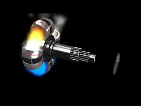 Working of Rotary Vane Engine || - YouTube