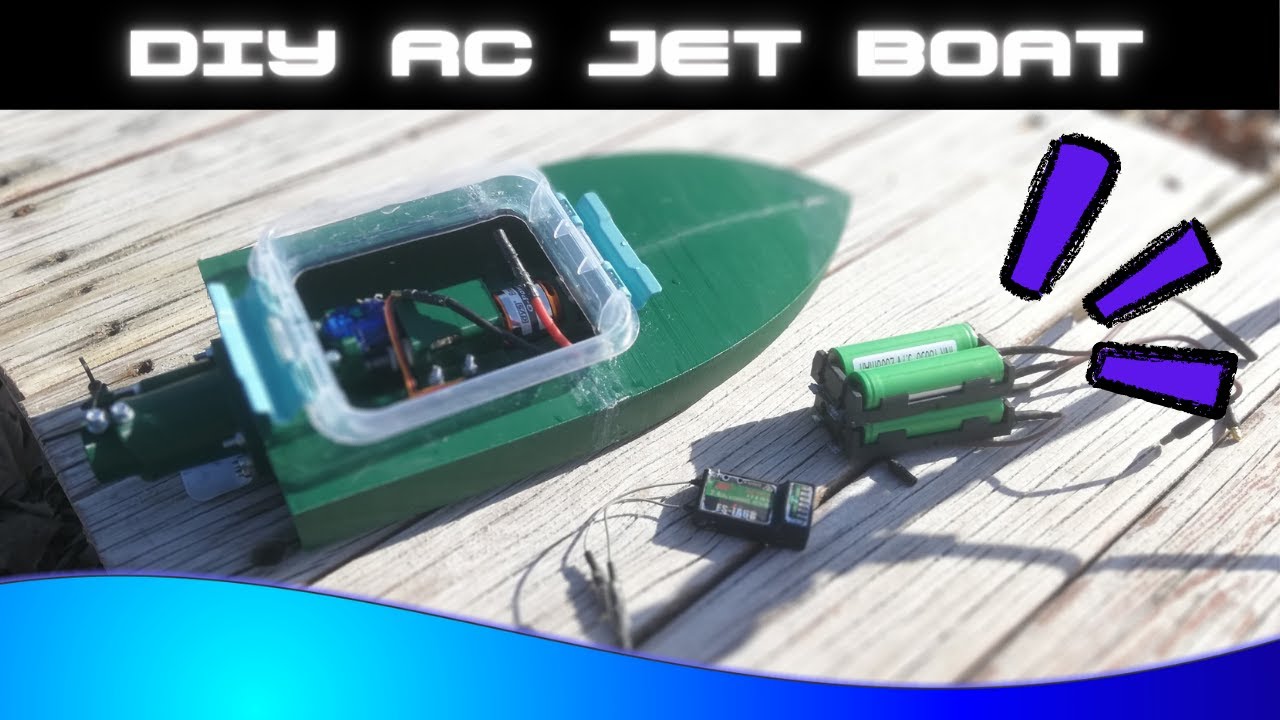 My Homemade RC Jet Boat - YouTube