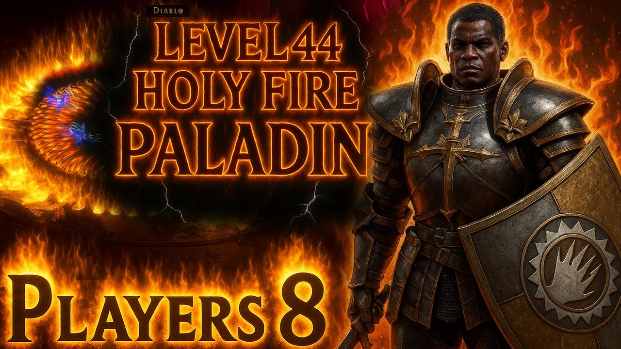 [Players 8] Level 44 Holy Fire Paladin – Insanely Fast Clear Speed ...