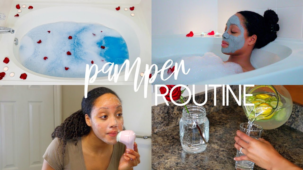 PAMPER NIGHT ROUTINE WINTER 2017 - YouTube