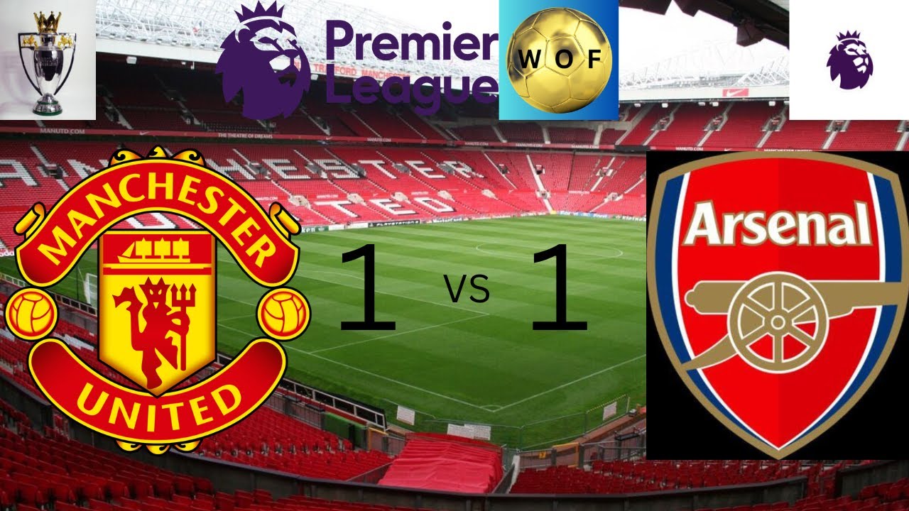 MANCHESTER UNITED 1 VS 1 ARSENAL SUPER SUNDAY LIVE MATCH WATCHALONG ...