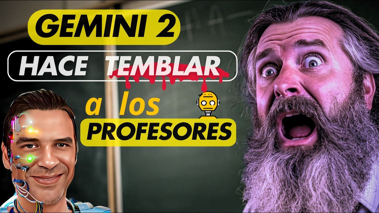 🎓IA en la EDUCACIÓN : GEMINI 2 CAMBIA la EDUCACIÓN de tus HIJOS PARA SIEMPRE - YouTube
