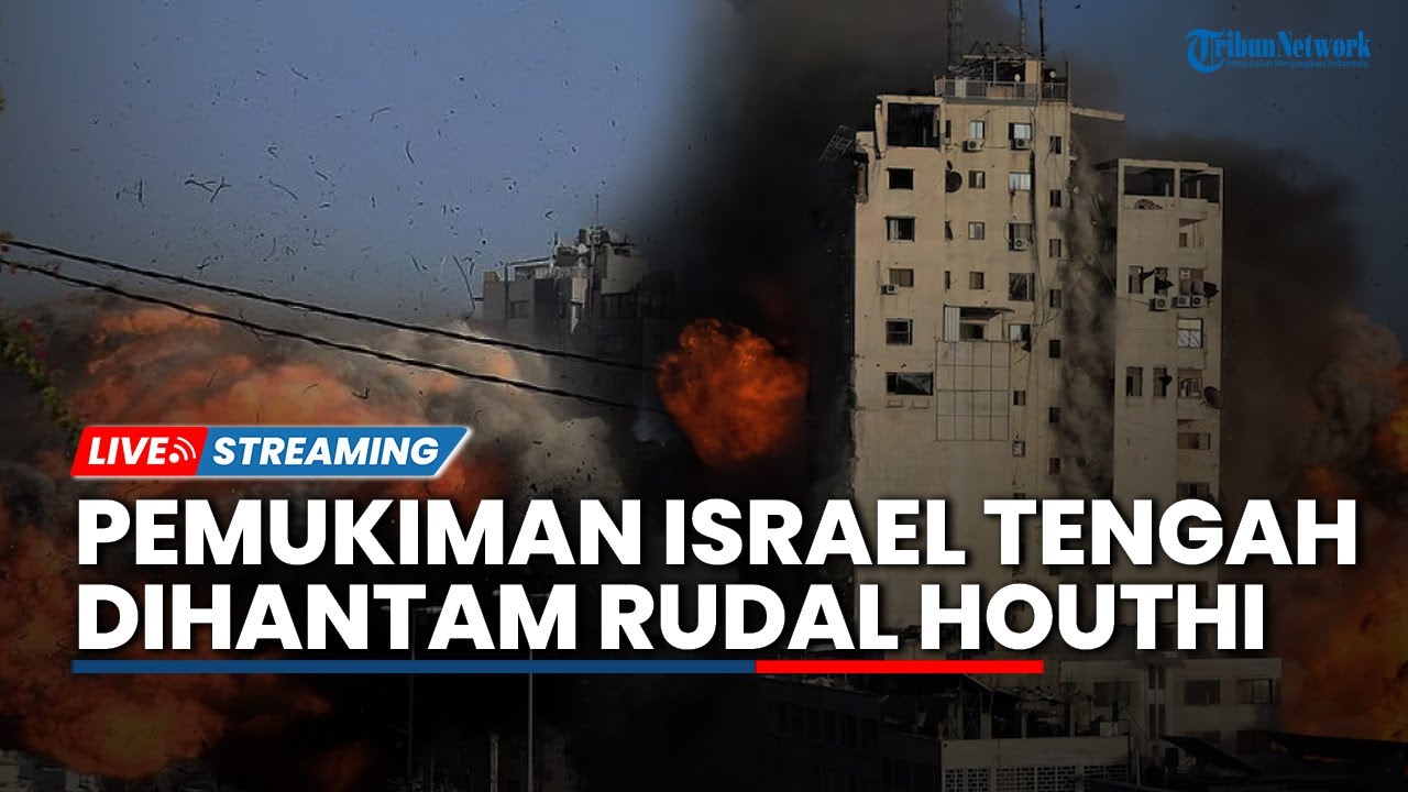 🔴Rudal 'Siluman' Houthi Gempur Pemukiman Israel Tengah, Truk Bom IDF ...