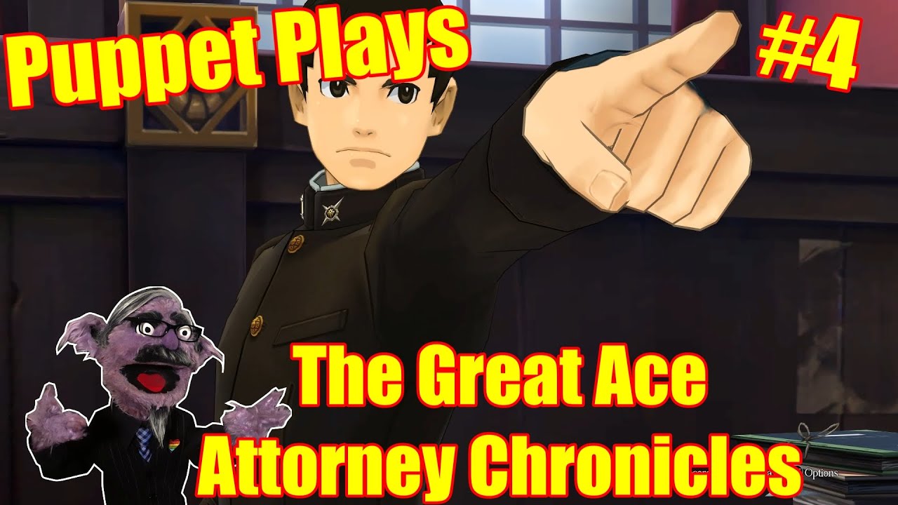 A Lawyer is Born || Puppet Plays The Great Ace Attorney - YouTube