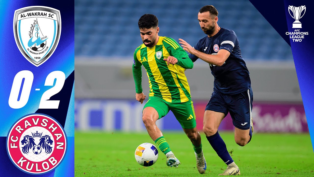 Al Wakrah SC (QAT) - FC Ravshan (TJK) | Highlights | AFC Champions ...