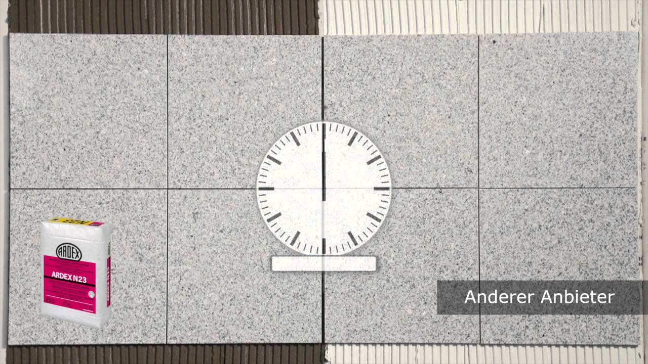 ARDEX N 23 MICROTEC Naturstein- und Fliesenkleber - Verfärbungsfreie ...
