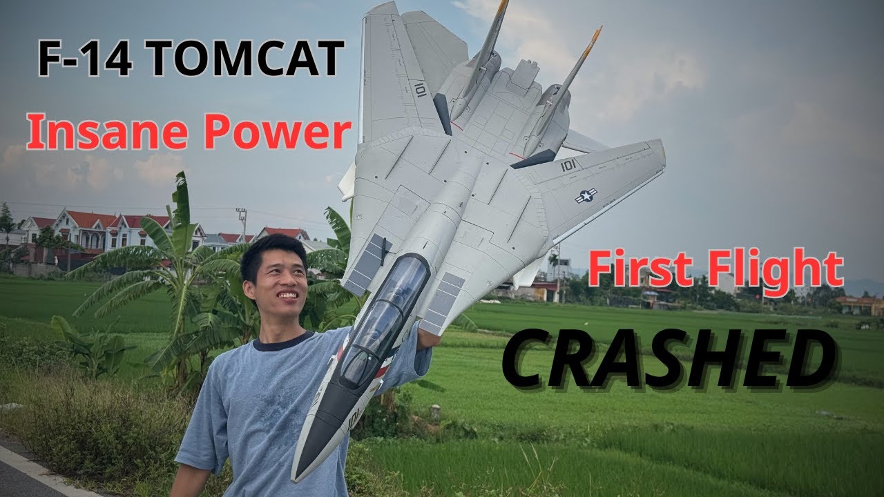 INSANE F-14 Tomcat First Flight – Power Test! - YouTube