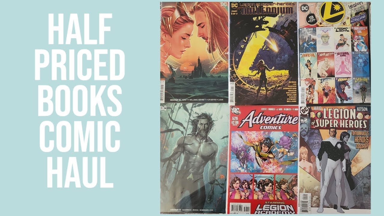 Half Priced Books Comic Haul - YouTube