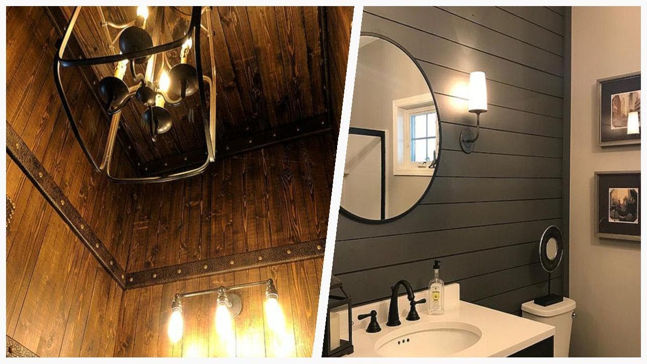 75 Brick Floor And Terrazzo Floor Powder Room Design Ideas You'll Love ...