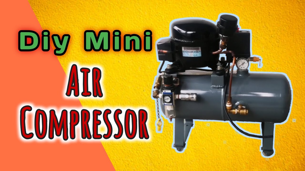 DIY Mini Air Compressor - YouTube