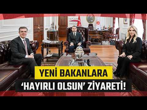 İhlas Holding’ten Yeni Bakanlara 'Hayırlı Olsun' Ziyareti! - TGRT Haber