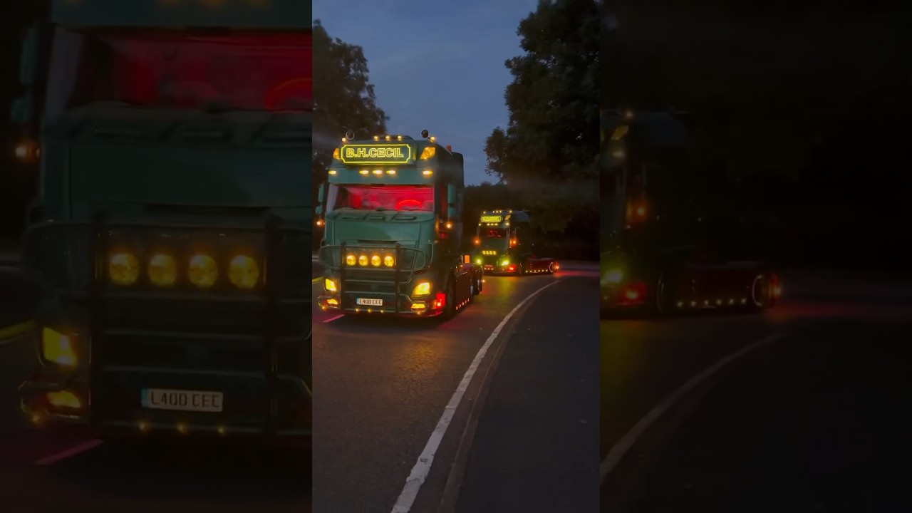 Caught The Lovely BH Cecil & Sons Dafs Late In Evening At Convoy In The ...